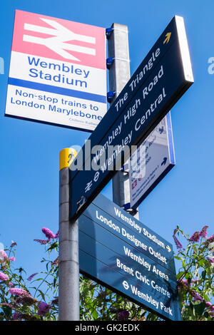 Wembley Stadium, Brent Station, Wembley, Brent, London, England, United ...