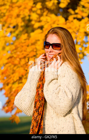 woman sunset portrait country facilitate ease resting relax recover ...