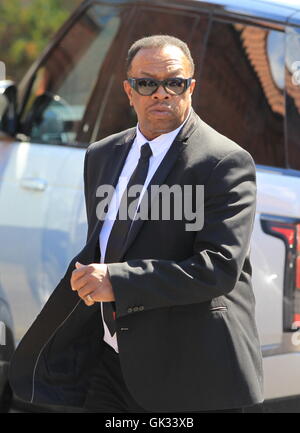 David Gest's funeral at Golder's Green Crematorium Where: London ...