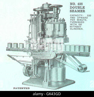 The Ams No 498 Double Seamer, developed by Max Ams Machine Company, is ...