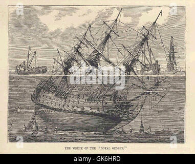 Wreck of the Royal George Stock Photo - Alamy