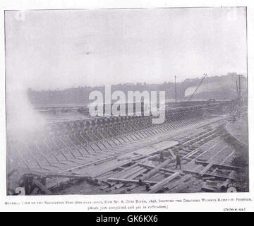 A general view of Dam No. 1 on Barben River, Kentucky. The dam is a ...