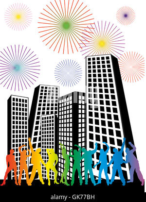 disco, party, celebration, star, firework, fireworks, disco, shine ...