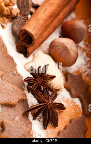sweet spice ingredients Stock Photo - Alamy
