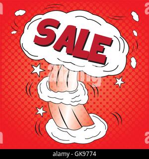 Comic sales, Vector illustration Stock Vector Image & Art - Alamy