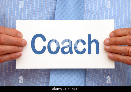 successful business coach team advanced training Stock Photo - Alamy