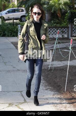 Lily Collins arrives at a friends house in Beverly Hills Featuring ...