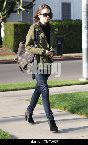 Lily Collins arrives at a friends house in Beverly Hills Featuring ...