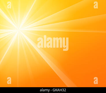 Illustration of a abstract golden sunburst background Stock Photo - Alamy