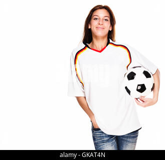 Photo of cheerful nice person arm touch chest beaming smile invite you ...