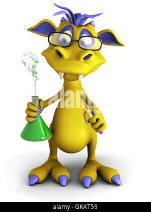 experiment science monster Stock Photo - Alamy