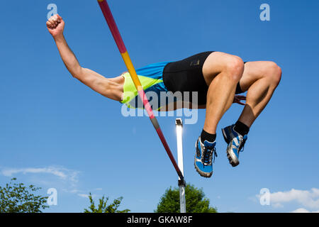 vaulters in athletics Stock Photo - Alamy