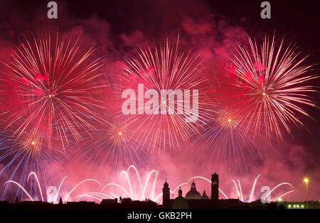 night, nighttime, venice, party, celebration, event, festival, firework ...