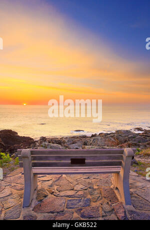 Sunrise, Marginal Way, Ogunquit, Maine, USA Stock Photo - Alamy