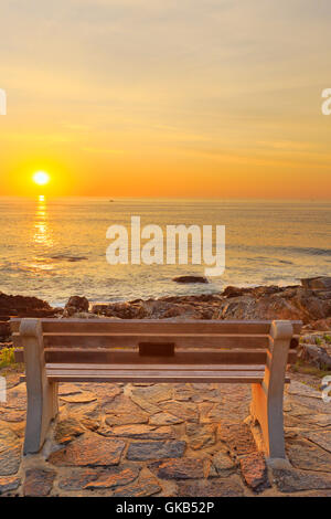 Sunrise, Marginal Way, Ogunquit, Maine, USA Stock Photo - Alamy