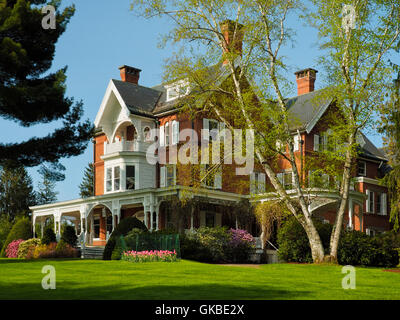 Mansion, Marsh-Billings-Rockefeller National Historical Park, Woodstock ...