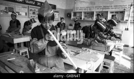 "Faces of Mongolia under communist rule in September 1982 Stock Photo ...