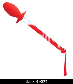 drawing dropper laboratory equipment Stock Vector Image & Art - Alamy