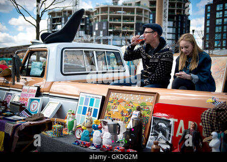 The Kings Cross Classic Car Boot Sale, a twice a year vibrant event ...