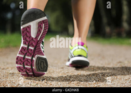 legs when running or jogging, outdoor sports and physical exercise legs ...