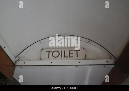 Railway Carriage Toilet Stock Photo: 56505913 - Alamy