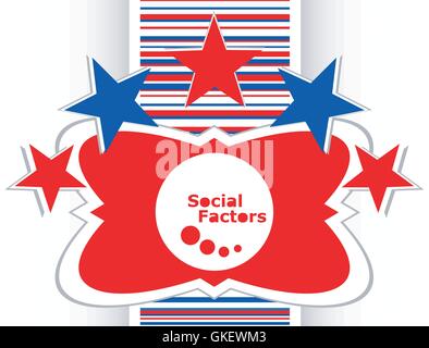 social factors web button, icon isolated on white Stock Photo - Alamy
