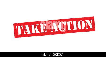take action stamp. take action rectangular sign isolated on transparent ...
