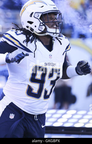 Arizona Cardinals defensive end Darius Robinson (56) lines up against ...