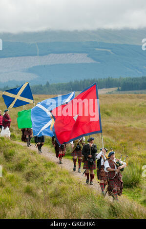 Jacobite march at High bridge celebrating the area where the first ...
