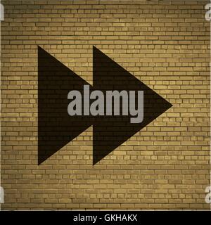 multimedia control. Flat modern web button and space for your text Stock Vector Image & Art - Alamy