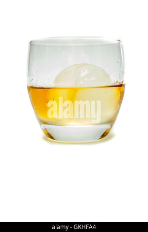 Scotch on the rocks Stock Photo - Alamy