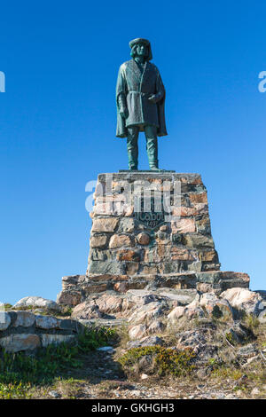 The John Cabot 1497 historic landing site monument at Cape Bonavista ...