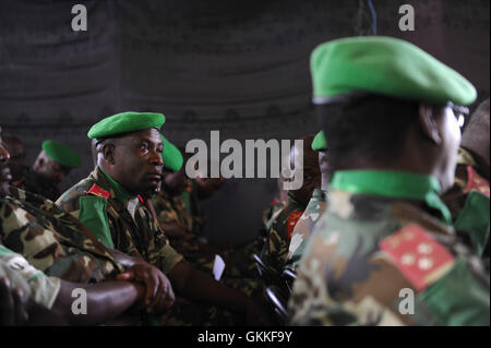 AMISOM Force Commander, General Silas Ntigurirwa, attended a ceremony ...
