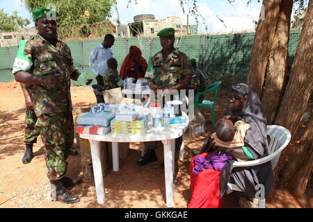 AMISOM's CIMIC team conducts a Medical Aid Program (MEDICAP) in Kismayo ...