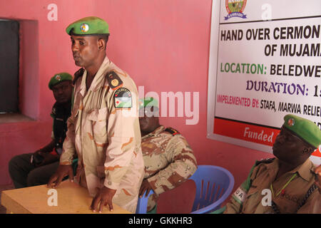 AMISOM Sector 4 Djiboutian Chief of Operations Major Abdourashid and ...