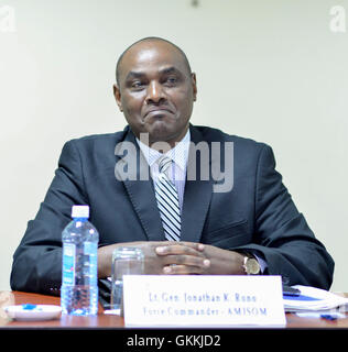 Lt. Gen. Jonathan Rono, AMISOM Force Commander, and Brig. Gen. Sam ...