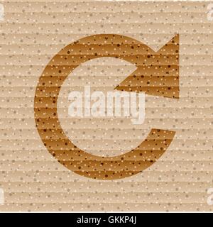 arrow Update. Flat modern web button and space for your text. Vector. EPS10 Stock Vector Image ...