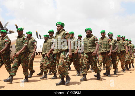 The first contingent of the Ethiopian National Defence Forces (ENDF ...
