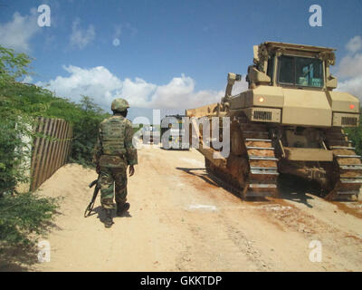 AMISOM troops cleared the Main Supply Route to Janaale of Improvised ...