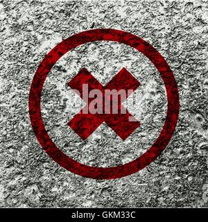 cancel. Flat modern web button and space for your text Stock Vector ...