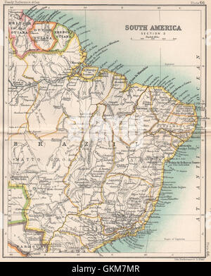 NE South America. British Guiana Dutch Guiana French Guiana. Brazil ...