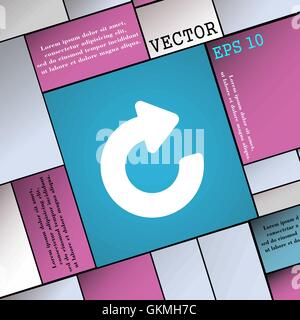 Upgrade, arrow icon sign. Modern flat style for your design. Vector ...