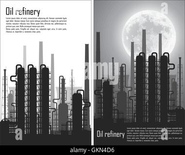 Gas station flyers set Stock Vector Image & Art - Alamy