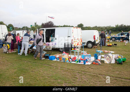 Boreham car boot sale Essex England UK Stock Photo - Alamy