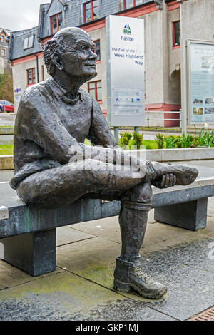 The Sore Feet statue by David A Annand at the end of the West Highland ...