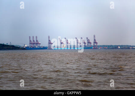 cargo ship, Jawaharlal Nehru Port, JNPT, Nhava Sheva Port, Nhava Sheva ...