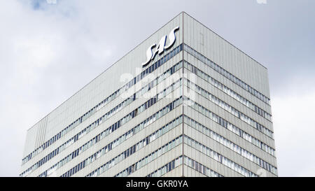 SAS - Scandinavian Airlines headquaters in Copenhagen, Denmark. Photo ...