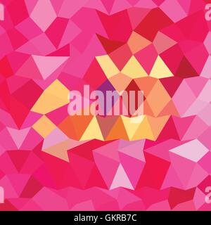 Brink Pink Abstract Low Polygon Background Stock Vector Image & Art - Alamy