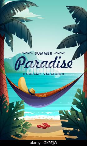 Summer Holiday Background Stock Vector Image & Art - Alamy