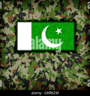 Amy camouflage uniform, Pakistan Stock Photo - Alamy